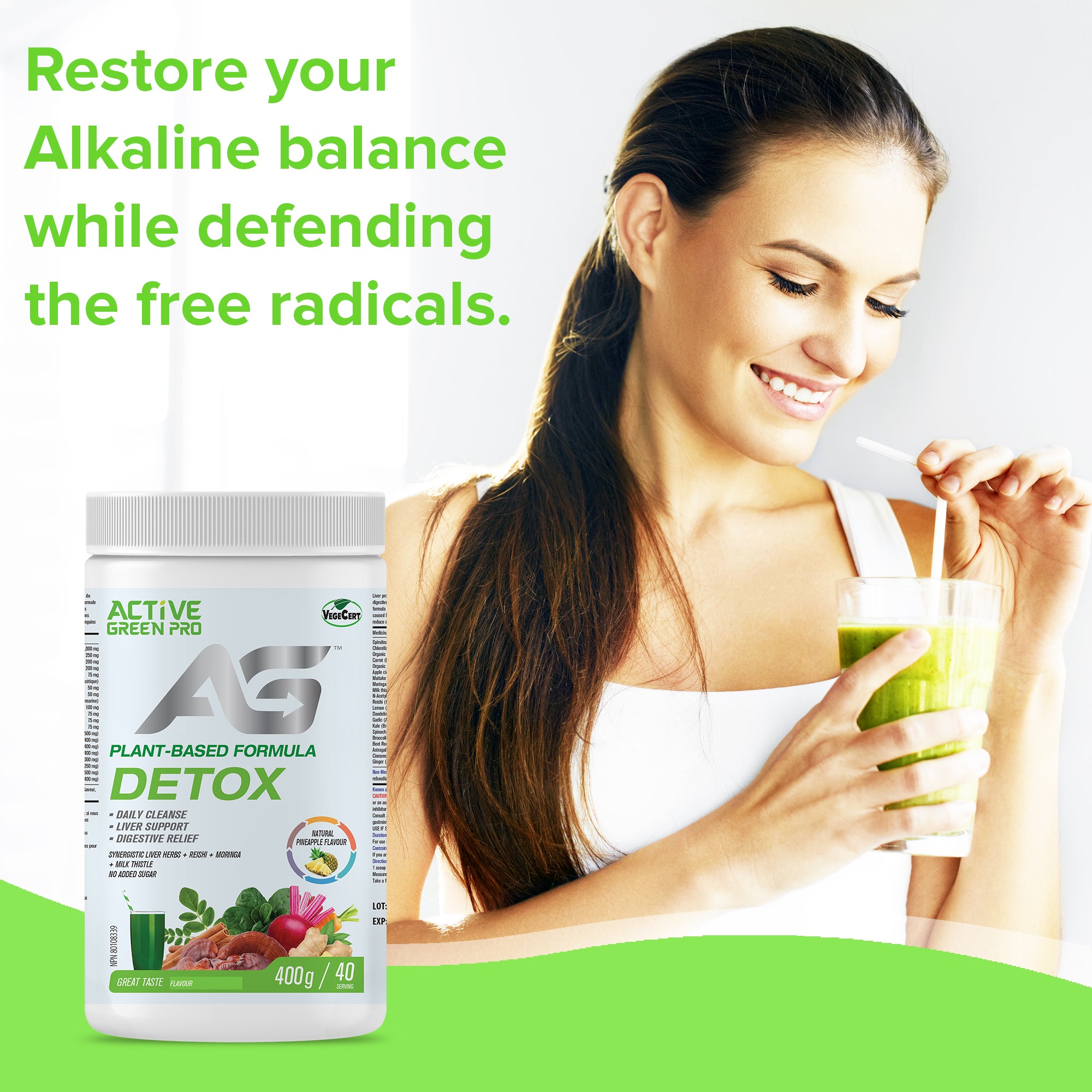 Buy Daily Green Boost Detox Online in USA & Canada | Plant-based greens ...